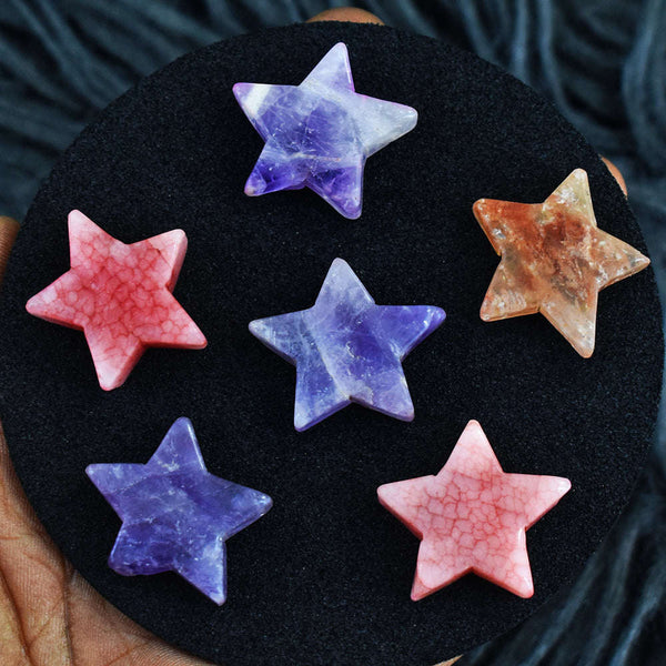 143 Carats Genuine Mix Gem Star Lot Gemstone