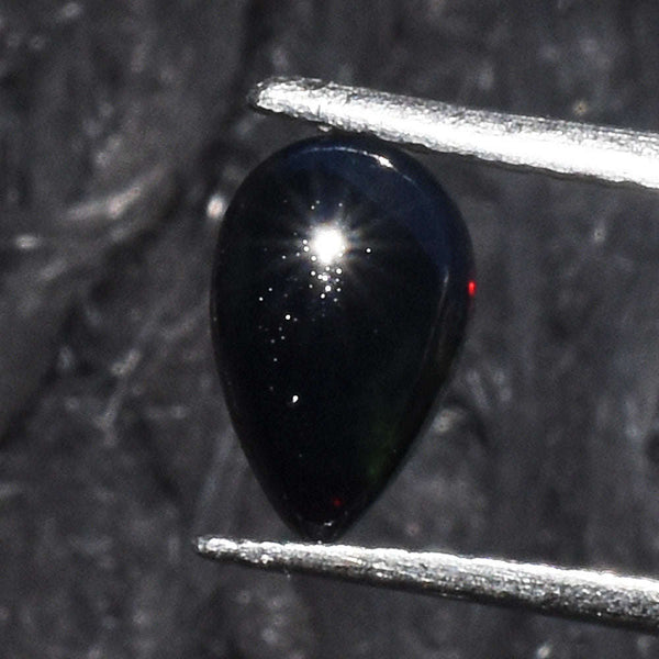 Amazing 1 Cts Genuine Black Ethiopian Opal Gem