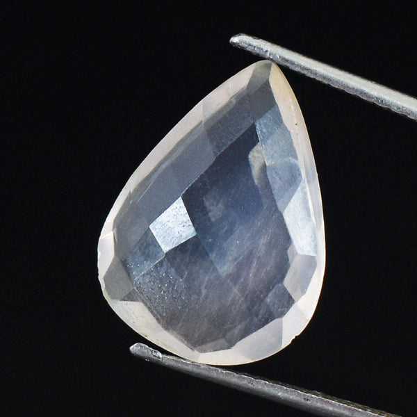 Awesome 10 Carats Genuine Rose Quartz Faceted Gemstone