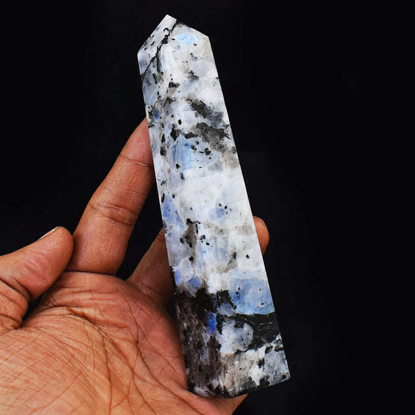 Exclusive Moonstone Carved Healing Crystal Tower