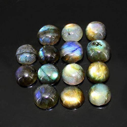 Genuine Round Shaped Labradorite Gemstone