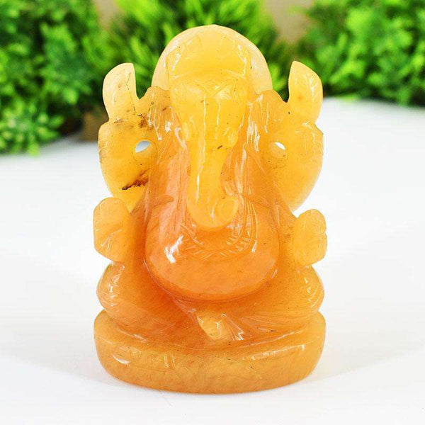 Genuine Yellow Aventurine Hand Carved Genuine Crystal Gemstone Carving