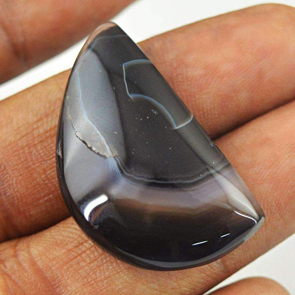 Natural Black Onyx Gemstone - Untreated Loose